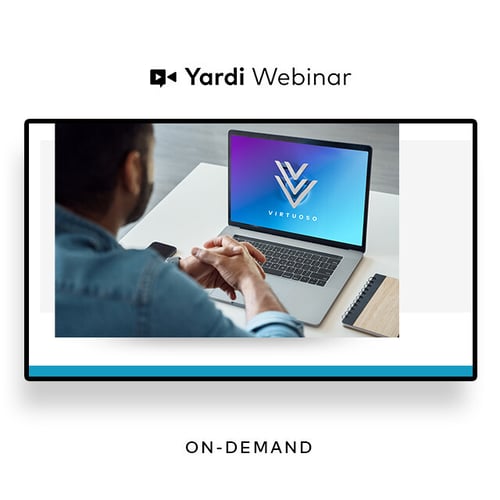 Watch Introducing the Yardi Virtuoso App On-Demand Webinar